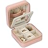 Amazon.com: Ruby + Cash Faux Leather Travel Jewelry Box Organizer ...