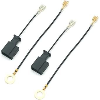 NEOGET Car Horn Wire Adapter Connector Universal Terminal Converter ...