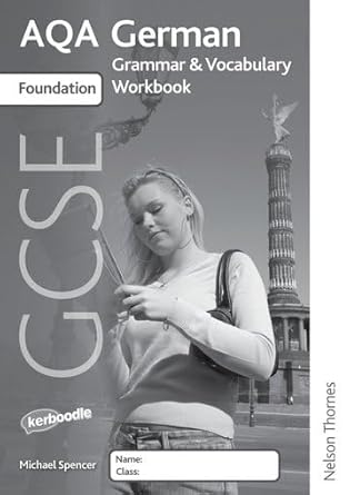 Amazon.com: AQA GCSE German Foundation Grammar and Vocabulary Workbook ...