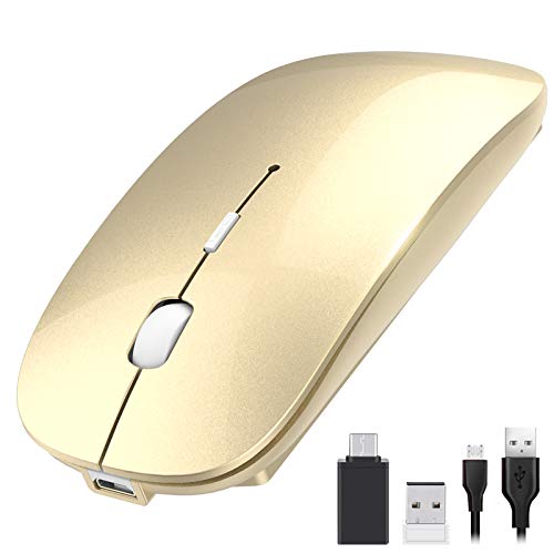 Reviews for OKIMO Rechargeable Wireless Mouse, 2.4Ghz Silent Computer ...