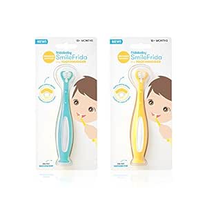 Amazon.com : Fridababy SmileFrida The ToothHugger, The 3-Sided Toddler ...