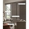 Amazon.com: Graywind Manual Sliding Panels Natural Woven Panel Track Blinds Wand Control Window ...