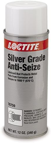 Loctite 12-OZ. Aerosol Silver Grade Anti-Seize Lubricant, 0.46 kg, High ...