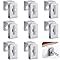 Amazon.com : Hicarer 8 Pcs Metal Hanging File Bracket Clips Storage ...