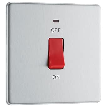 BG Electrical Cooker Control Switch Unit with LED Power Indicator ...