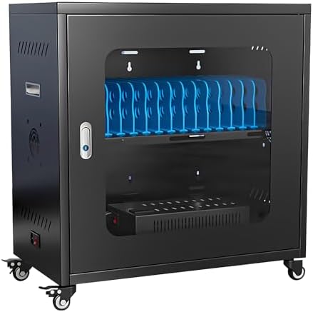Amazon.com: 20 Device Mobile Charging Cart for Phone, Laptop and Tablet ...