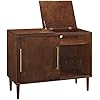 Amazon.com: Crosley Furniture Everett Mid-Century Modern Media Console, Mahogany : Home & Kitchen