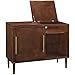 Amazon.com: Crosley Furniture Everett Mid-Century Modern Media Console, Mahogany : Home & Kitchen