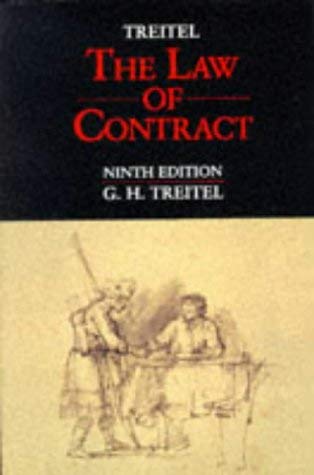 The Law of Contract: Guenter Treitel: 9780421519701: Amazon.com: Books