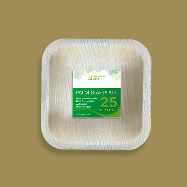 Amazon.com: Indochine Art Palm mini dip bowl | Disposable 2.5 inch mini ...