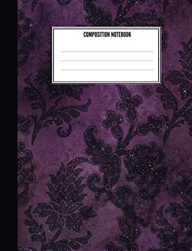 Amazon.com: Composition Notebook: 7.44" x 9.69" | 120 College Ruled ...