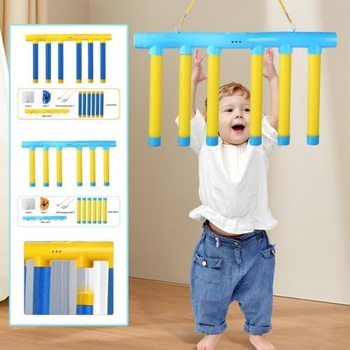 JIGCEN Adjustable Speed Catching Game,Falling Sticks Reaction Training ...