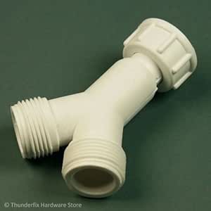 Washing Machine Y Piece Splitter Joiner Connector Dishwasher Appliances ...