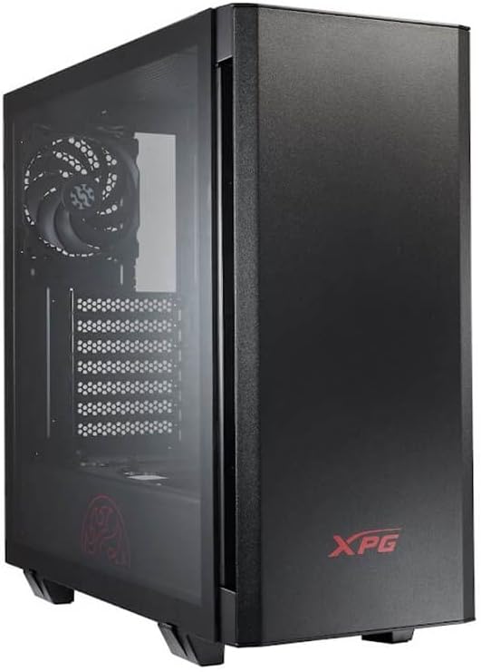 Amazon.com: XPG Invader Mid-Tower Brushed Aluminum PC Case, 2X 120mm ...