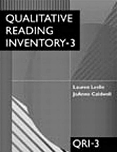 Qualitative Reading Inventory-3 (text only) 3rd (Third) edition by L. Leslie,J. Caldwell: J ...