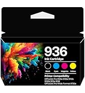 Amazon.com: 936 Ink Cartridges OfficeJet Pro 9125e 9135e 9730e ...