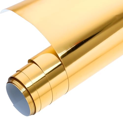 Amazon.com: Heat Transfer Vinyl Metallic Foil HTV, Soft Foil Gold HTV ...