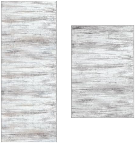 Amazon.com: KOZYFLY 2PCS Modern Abstract Hallway Runner 2x6 and 2x3 ...