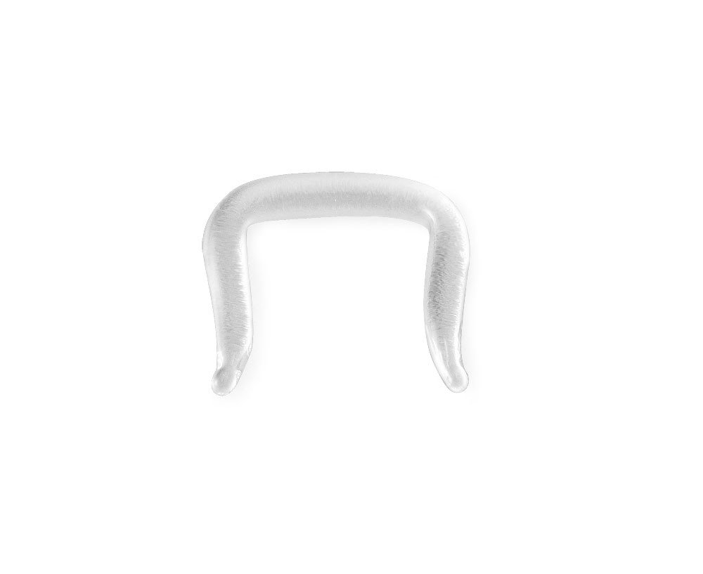 Amazon.com: Borosilicate Glass Septum Retainer 8g 8 Gauge : Clothing ...