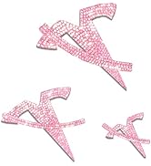 Amazon.com: Yeapop Bling Pink Rhinestone Emblems for Tesla Model Y, 6 ...