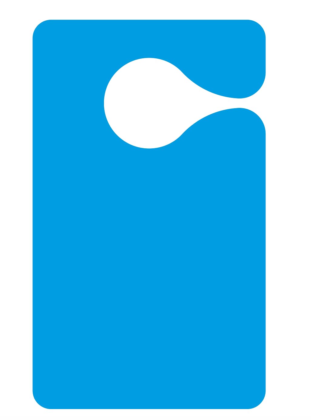 Amazon.com : 3x5 inch 15 PCS Blue Parking Permit Hang Tag Blank 15 mil ...