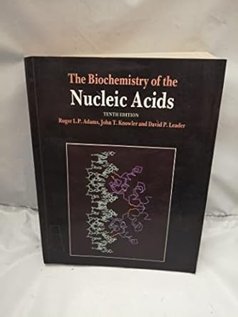 Buy The Biochemistry of the Nucleic Acids Book Online at Low Prices in ...