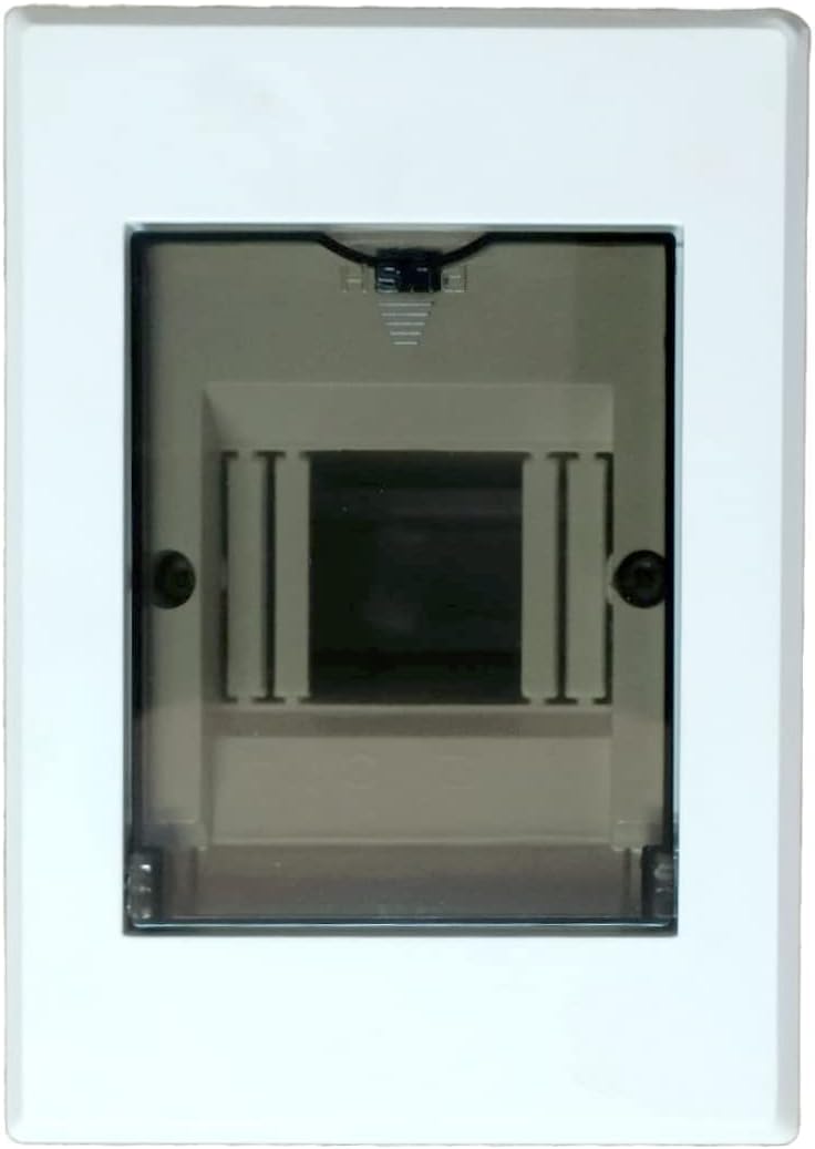 Generic 4Pole Pvc MCB box with Cover Weatherproof IP65 Rated Heavy ...