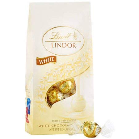 Amazon.com : Lindt Lindor White Chocolate Truffles, 8.5 oz : Grocery ...