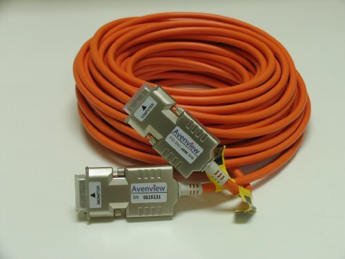 Amazon.com: DVI-D Extender over Fiber Optical Cable - 15 Meter ...