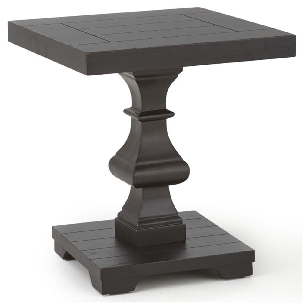 Amazon.com: BOWERY HILL End Table Coffee Accent Table, Square, Modern, Indoor in Wood, Gray ...