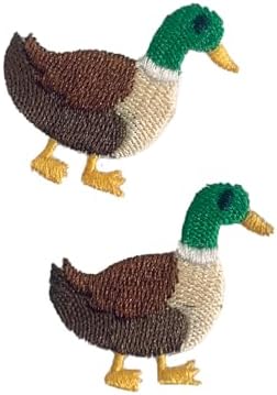 Amazon.com: 10 Pieces 2.28 Inch Duck Embroidered Patches Cute Yellow ...