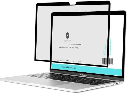 StillerSafe Brand - Face Skin + Dry Eye Protection Screen for 15.6 Inch ...