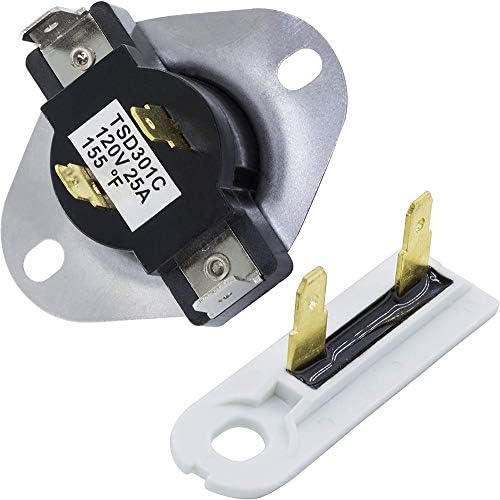 BlueStars WP3387134 3387134 Dryer Cycling Thermostat - Exact Fit for ...