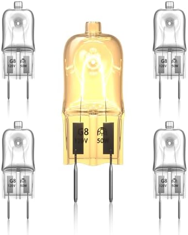 Amazon.com: TobeBright G8 Microwave Llight Bulb Under Hood,50W 120V GE ...