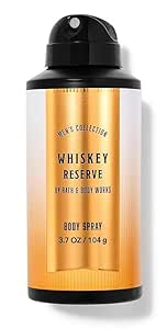 Amazon.com: Bath and Body Whiskey Reserve Men's Collection Body Spray ...