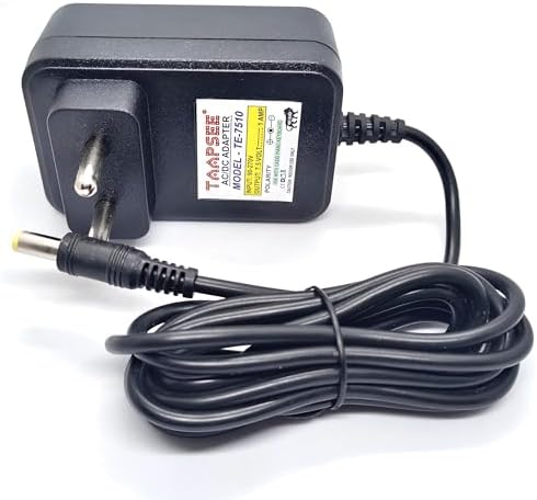 Taapsee 7.5Volt Adapter for Casio Casiotone MA-120 MT-40 MT-41 MT-45 MT ...