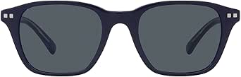 Amazon.com: Brooks Brothers Men's BB5048 Square Sunglasses, Navy ...