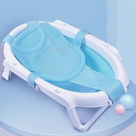 Amazon.com: Baby Bath Seat Mat Infant Bathing Support Mat with Five ...