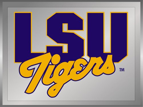Amazon.com: LSU Tigers CLASSIC LSU SCRIPT 6" Static Cling Vinyl Decal ...