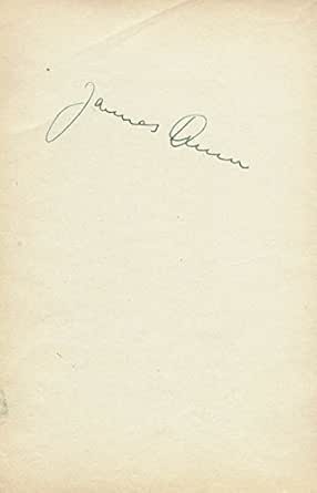 James Dunn - Signature at Amazon's Entertainment Collectibles Store