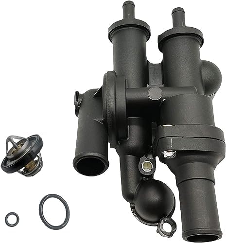 RANSOTO 68003582AB Thermostat Housing Assembly Compatible with 2011 ...