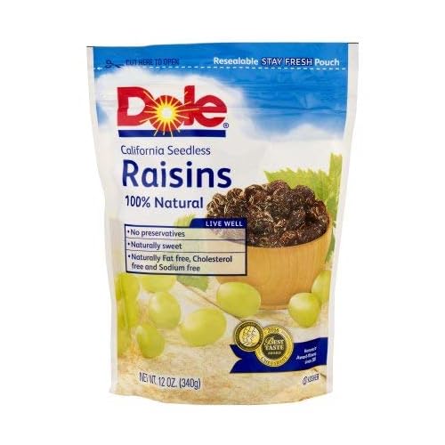 Amazon.com: California Seedless Raisins (Pack of 6) : Grocery & Gourmet ...