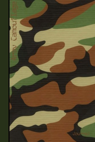 Army Camouflage Journal: Army / Military Gifts / Gift / Presents ...