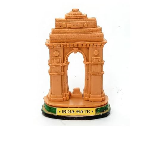 India Gate Delhi Monument Miniature Replica, Decorative Souvenir, 6.5 ...