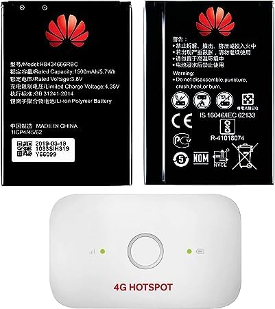 Welcozon Original HB434666RBC 1500 mAh Battery for Huawei Airtel ...