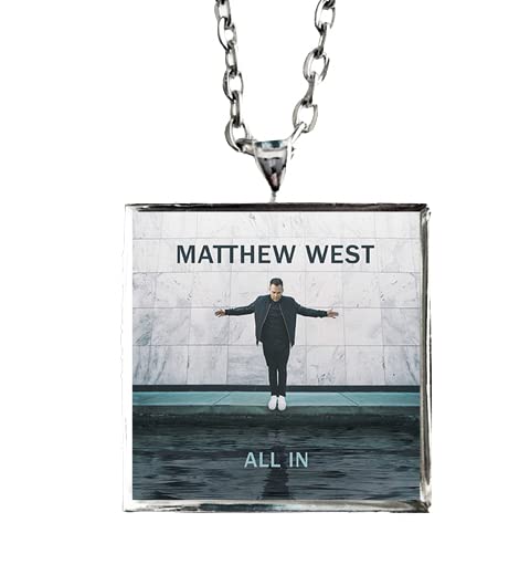 Amazon.com: Album Cover Art Necklace Matthew West All In : Handmade ...