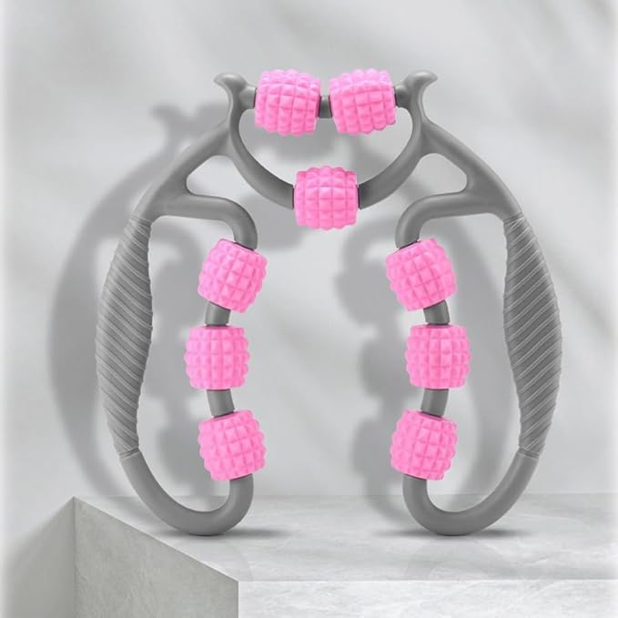 ISTORE 9-Wheel Deep Tissue Muscle Roller | Trigger-Point Massager Stick ...