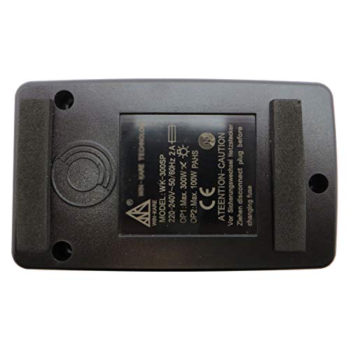 LED Foot Dimmer Dimmer with 2 Outputs (Dimmer + Light Switch ...