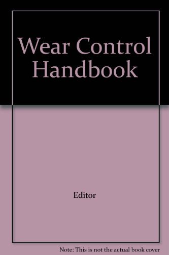 Wear Control Handbook: Editor: Amazon.com: Books