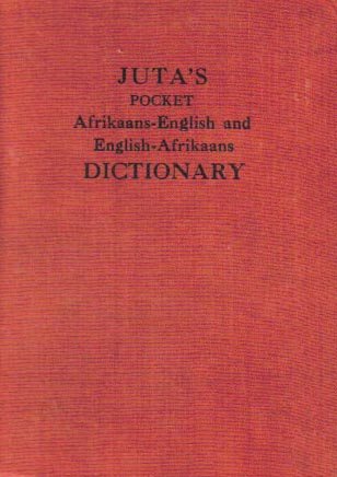 Juta Se Sakwoordeboek / Juta's Pocket Dictionary (Afrikaans-English and ...
